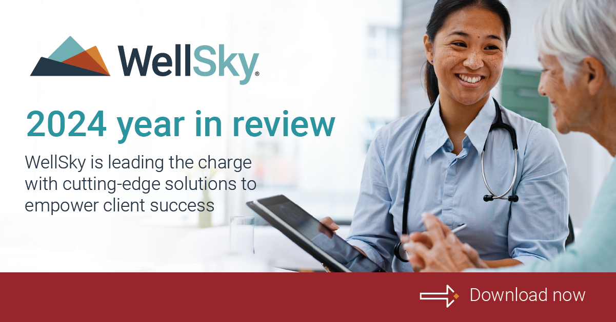 Infographic: WellSky 2024 Year in Review