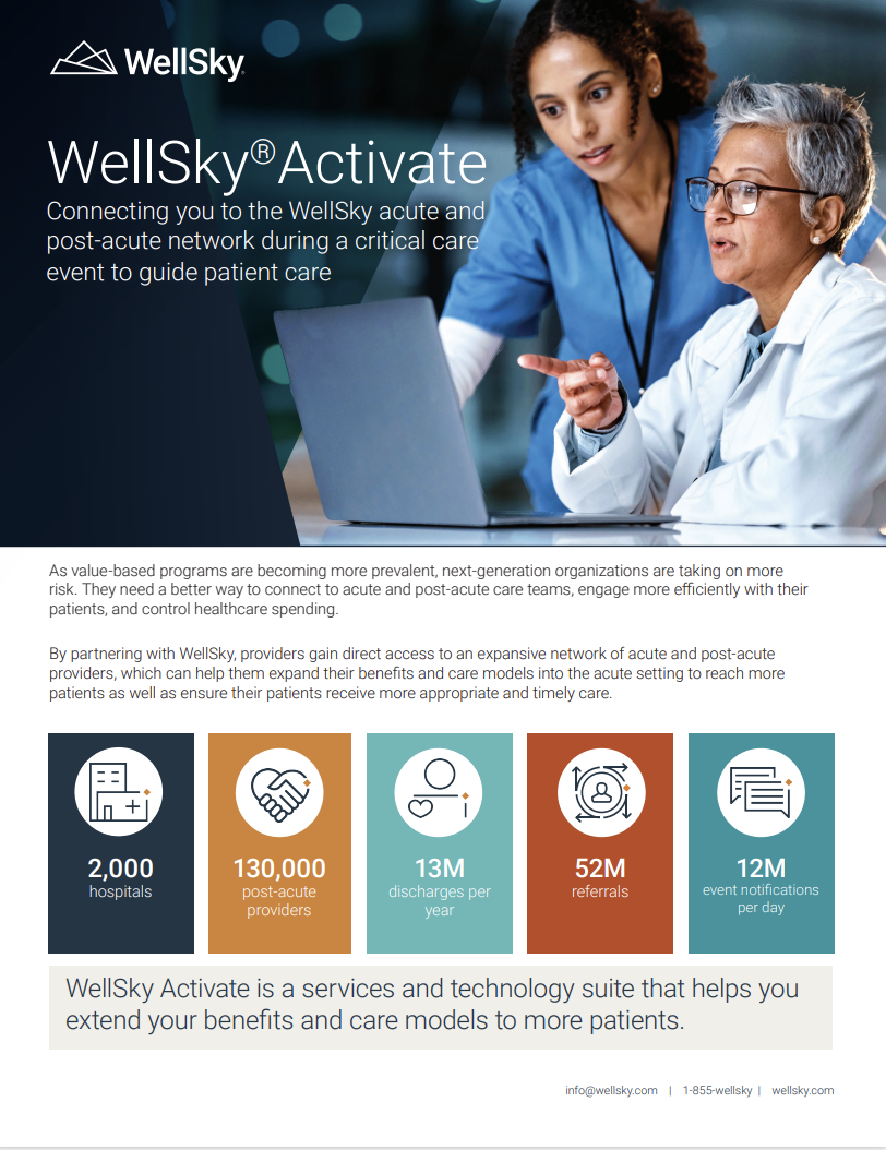 Solution overview: WellSky Activate