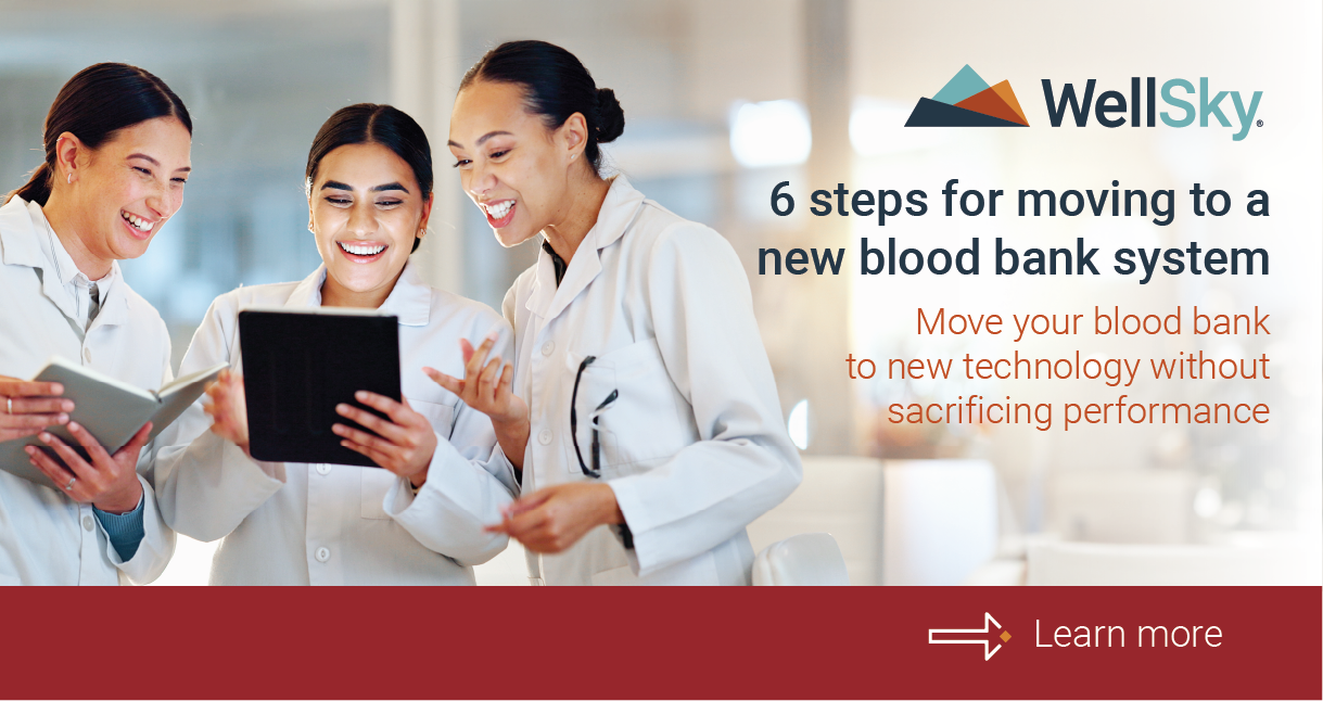 Use this checklist for implementing a new blood bank system