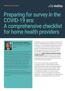 Home Health Survey Checklist | WellSky