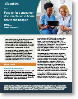 [FAQs] Face-to-face encounter documentation in home health and hospice ...