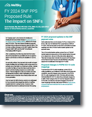FY 2024 SNF PPS Proposed Rule: The impact on SNFs